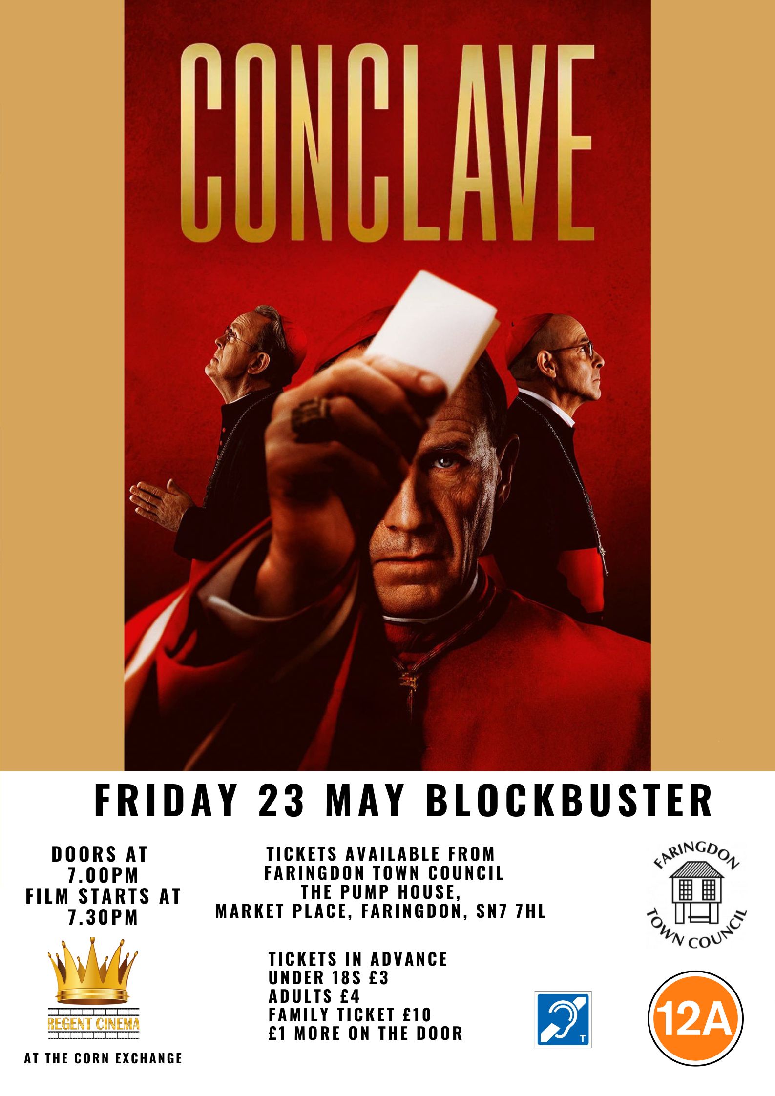 Conclave poster – Faringdon Town Council