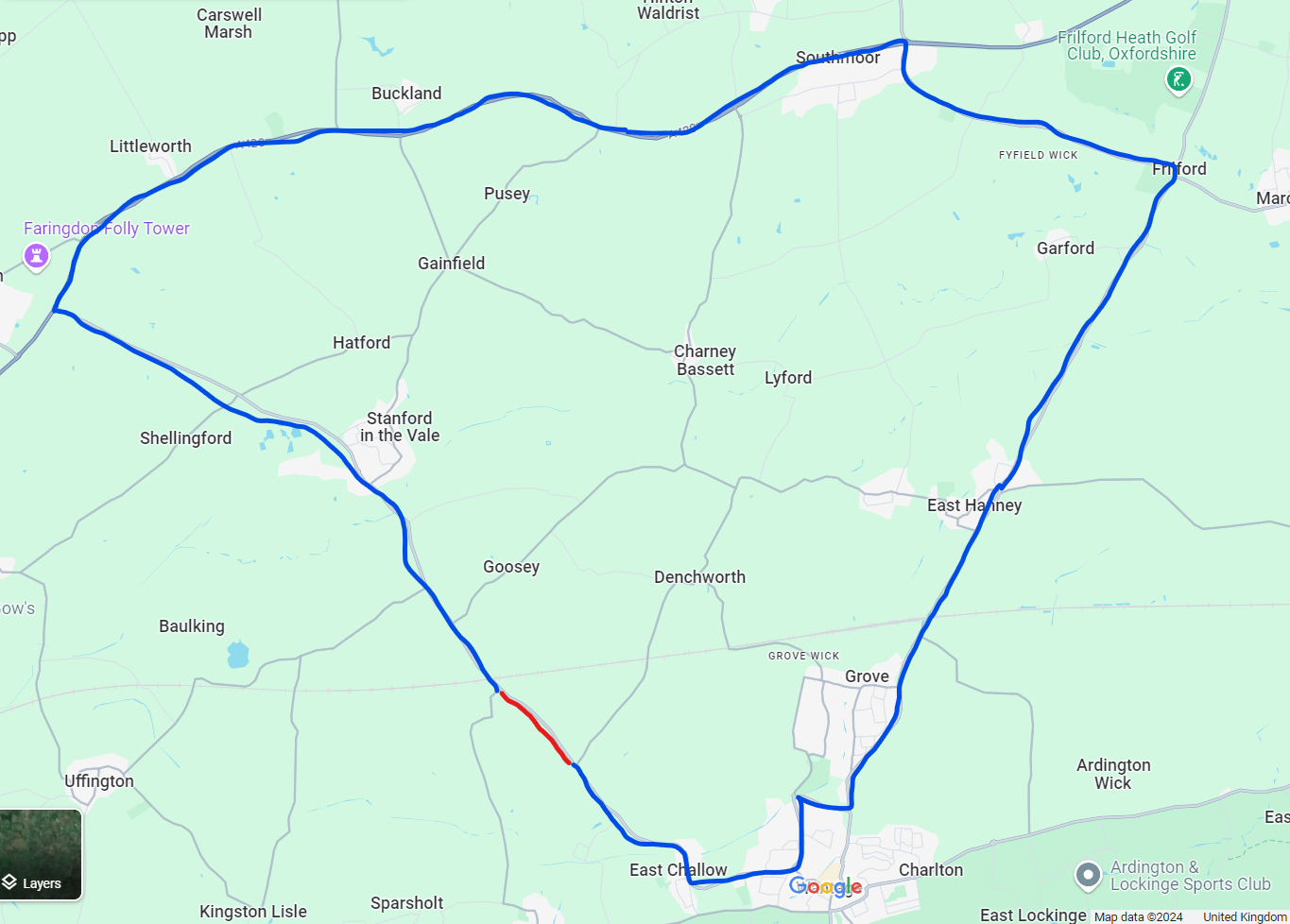 Road Closure and “No Waiting” restriction at East Challow, A417 ...
